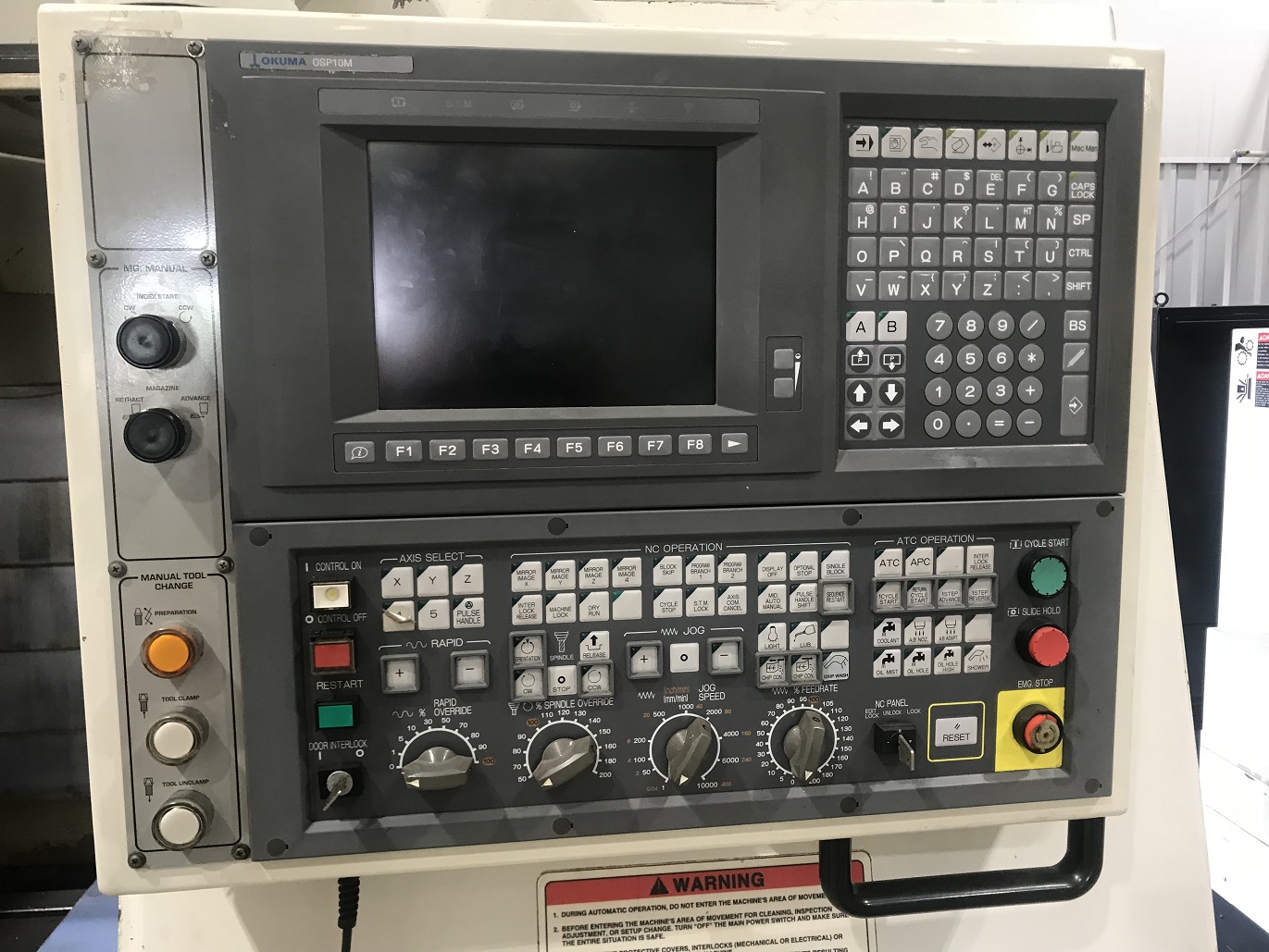 Okuma ES V4020 Vertical Machining Center